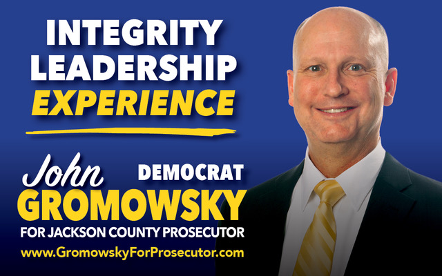 Gromowsky for Prosecutor Ad – Martin City Telegraph