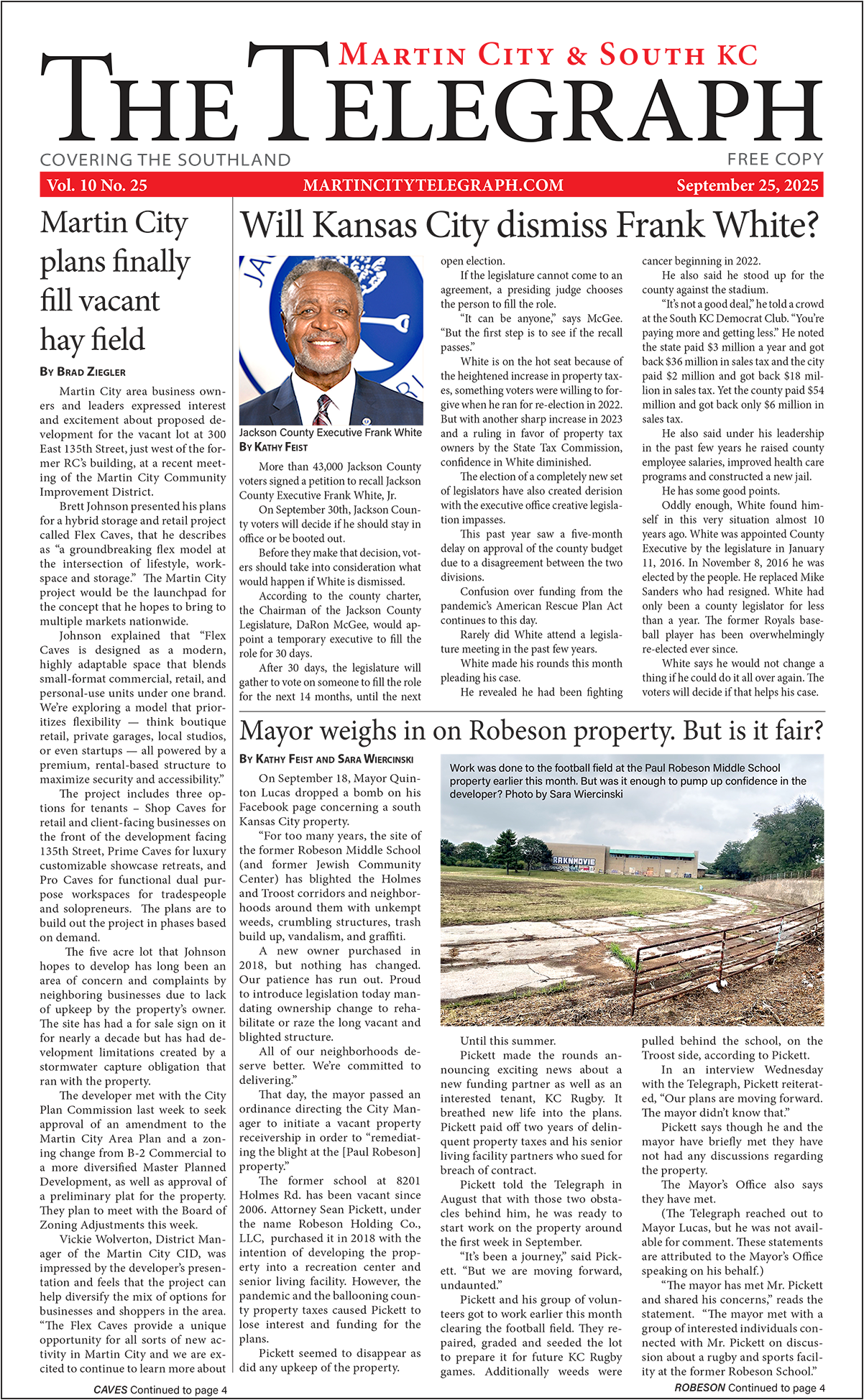092525 cover thumbnail – Martin City Telegraph