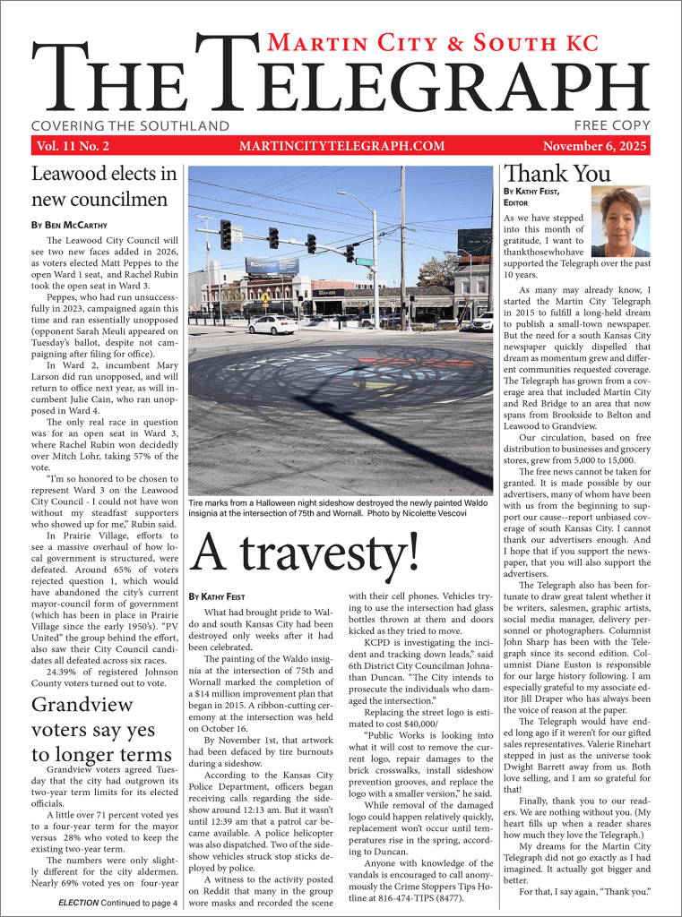 Events for November 2025 – Martin City Telegraph